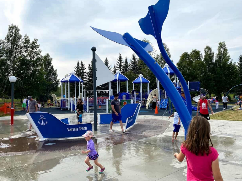 Top 6 Spray Parks in Calgary